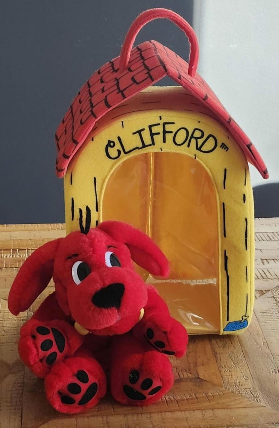 Clifford the Big Red Dog 2002 Muppet Plush - Etsy