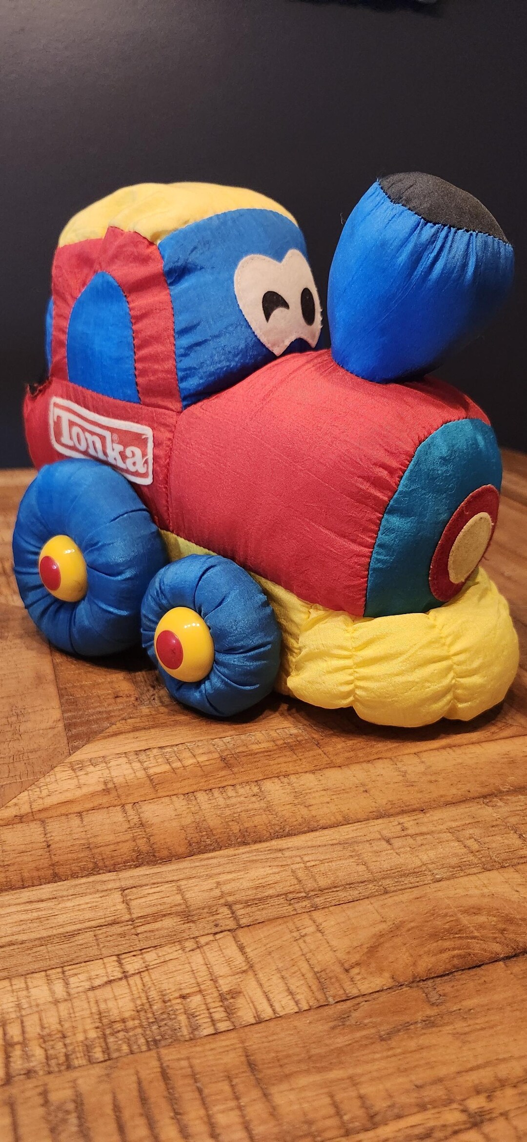 Tonka Soft Walkin’ Wheels 1993 Red, Blue and Yellow Non-functional ...