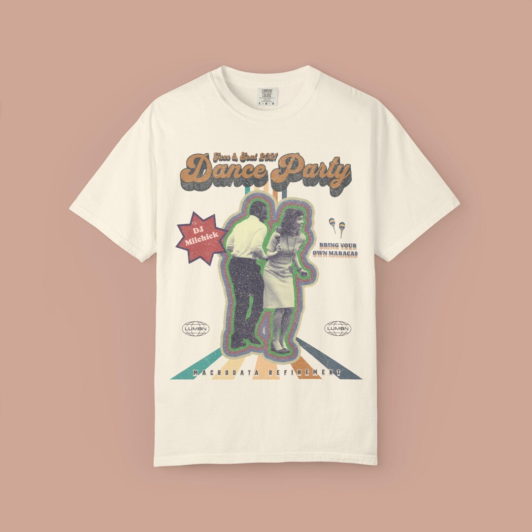 Comfort Colors Severance Macrodata Refinement Retro Dance Party T-shirt ...