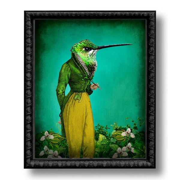Surreal Bird Art - Etsy