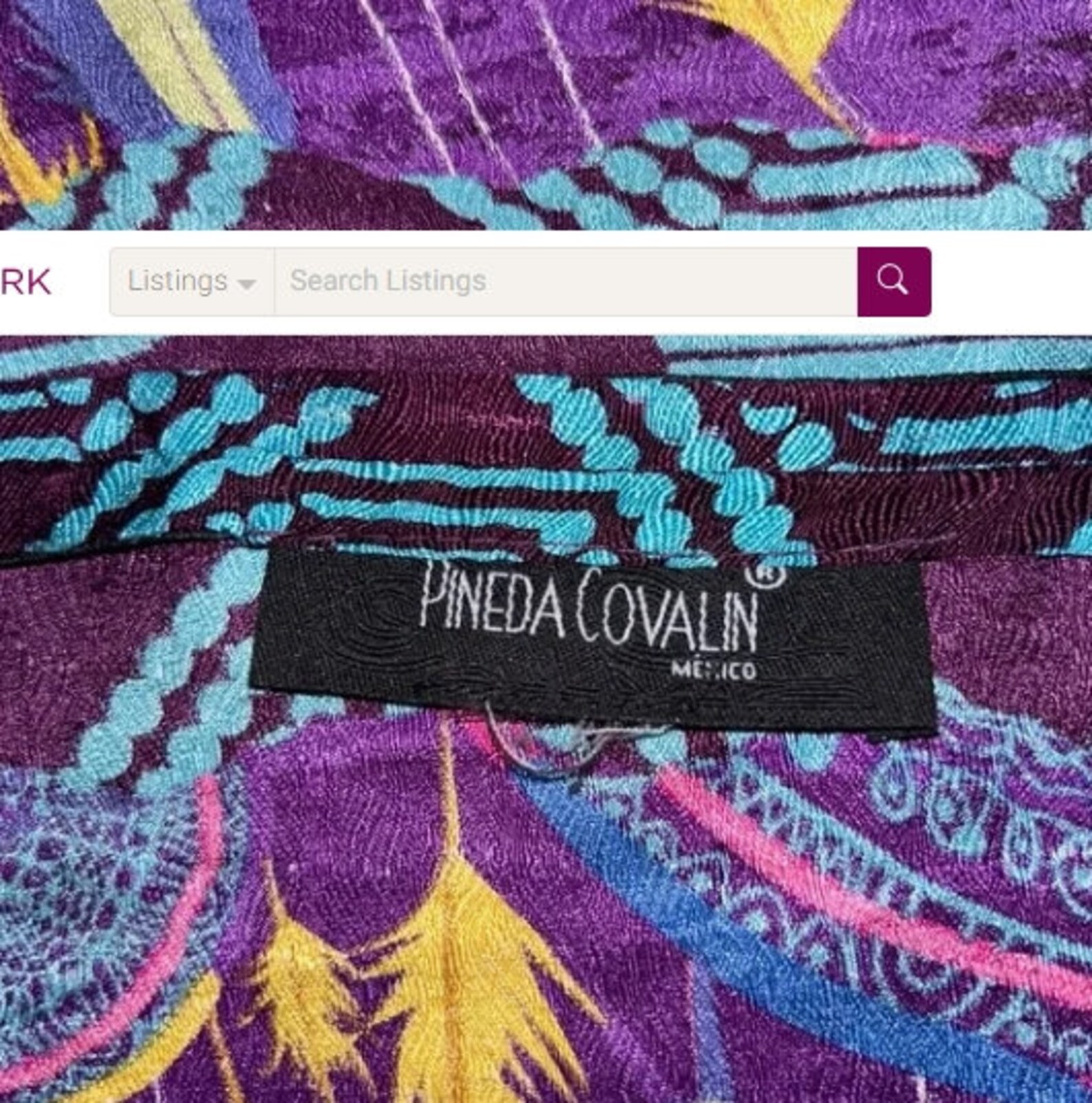 Pineda Covalin - Poncho - Spectacular - - Etsy