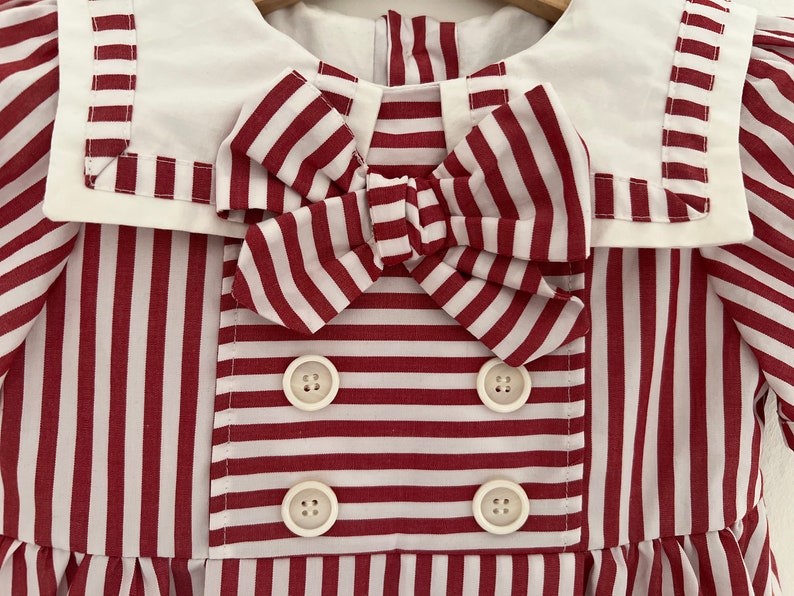 Cute Sailor Dress for Girls, 100% Cotton - Etsy
