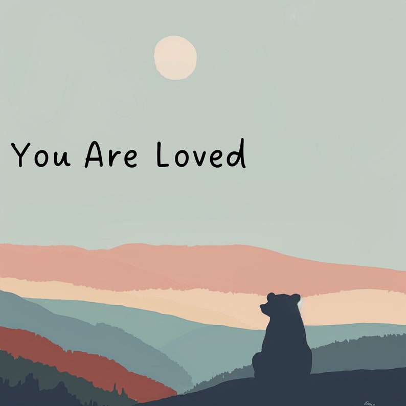 Adorable Bear Digital Prints With Quotes - Set of 3 Nursery or Children ...