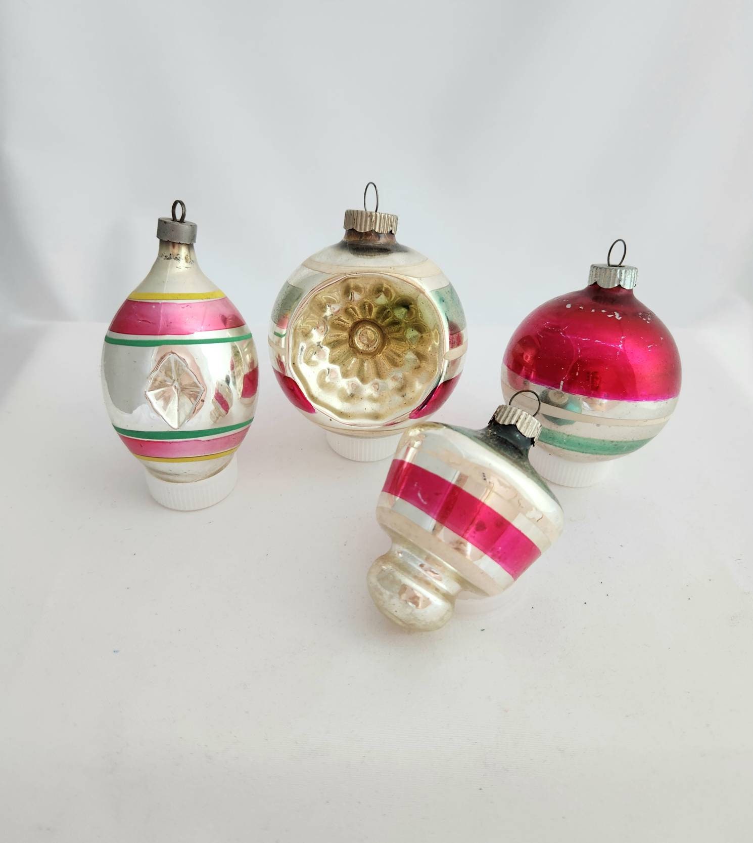 Shiny Brite Ornament Shapes Clipart