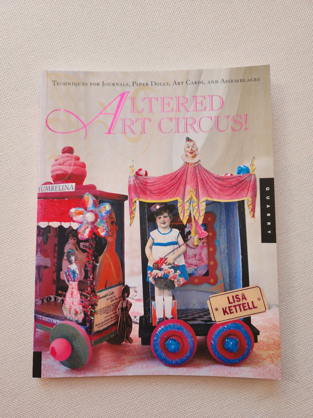 Altered Art Circus Softcover Book Lisa Kettell - Etsy