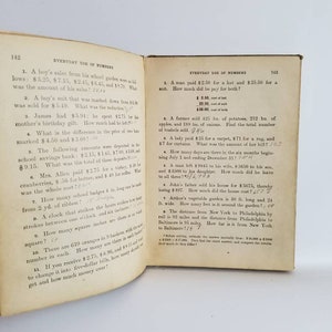 Antique School Texts Hamilton's Essentials of Arithmetic Spelling Book ...