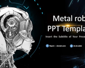 Ai Technology Powerpoint Template - Etsy