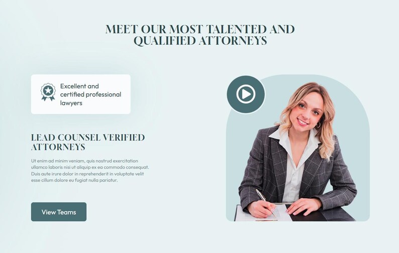 Lawyer Attorney | Law Firm Elementor Template Kit | Wordpress Theme | Lawyer Template ...