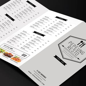 Restaurant Menu Template, Food Menu Template, Restaurant Food Menu ...