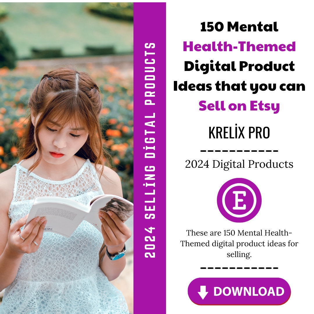 Mental Wellness Digital Product Guide, Resalable Design Bundle, Therapy ...