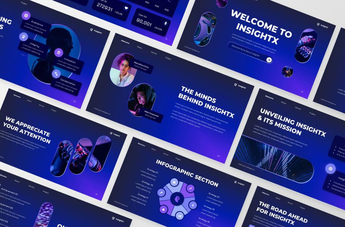AI & Web3 Powerpoint Template: Business Presentation (PPT) - Etsy
