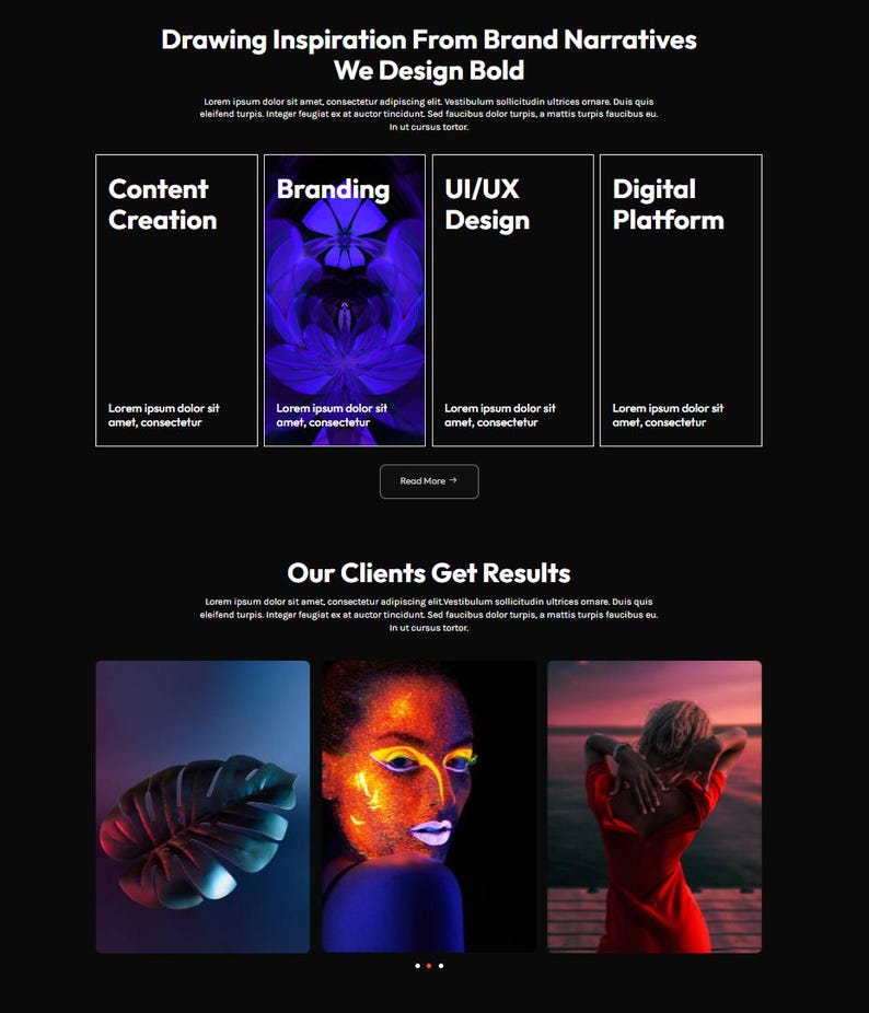 Elementor Creative AGENCY THEME Template, Responsive Web Studio Design ...