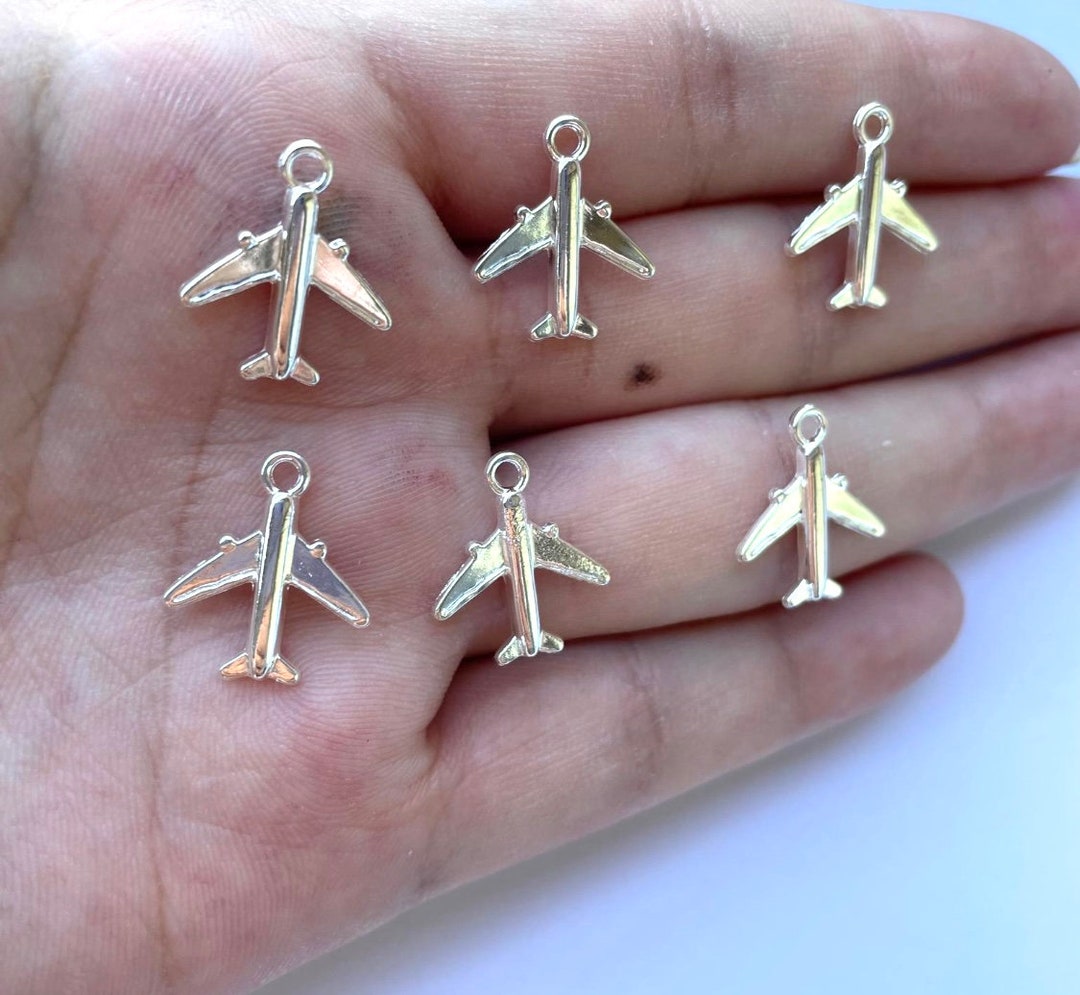 Airplane Charms,airplane Pendant,airplane Charm Bracelet Necklace for ...