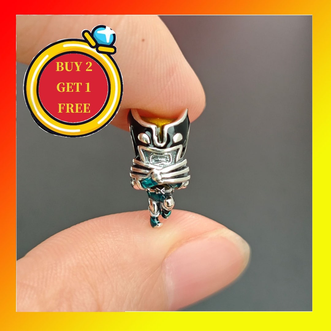 Marvel Wolverine Charm, Silver Charm,charms for Bracelet, Girl Dangle ...