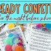 Ready Confetti Gift Tag | Night Before School | Meet the Teacher | Open ...