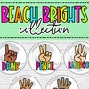 Skip Counting Numbers Tropical Bright Vibrant Classroom Decor ...