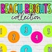 Tropical Bright Vibrant Classroom Decor Bundle Decor Pack Printables ...