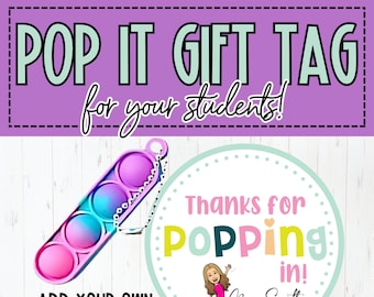 Chip Chip Hooray Gift Tag EDITABLE DIGITAL DOWNLOAD | Meet the Teacher ...