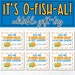 O-fish-ally Gift Tag EDITABLE DIGITAL DOWNLOAD | Student Gift Tag ...