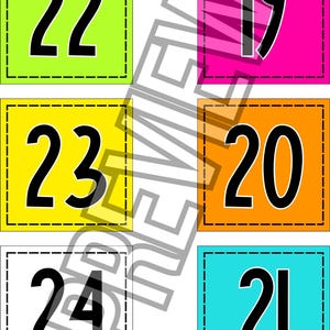 Class Calendar Tropical Bright Vibrant Classroom Decor Printables ...