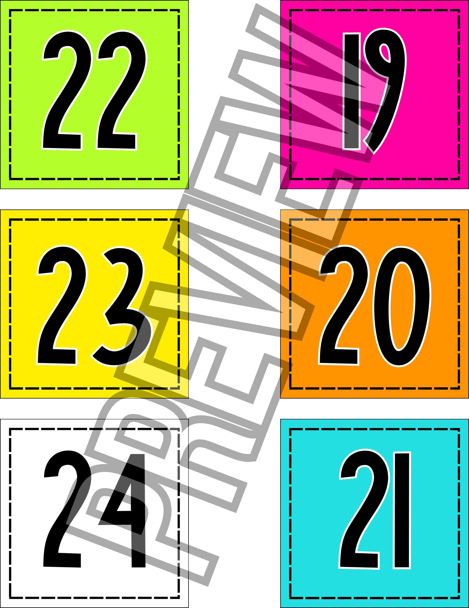 Class Calendar Tropical Bright Vibrant Classroom Decor Printables ...