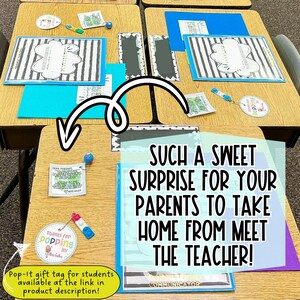Meet the Teacher Gift Tags BUNDLE | THREE Gift Tags | Open House ...
