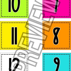 Class Calendar Tropical Bright Vibrant Classroom Decor Printables ...
