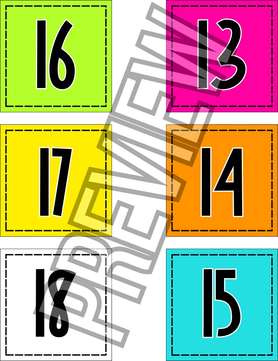 Class Calendar Tropical Bright Vibrant Classroom Decor Printables ...