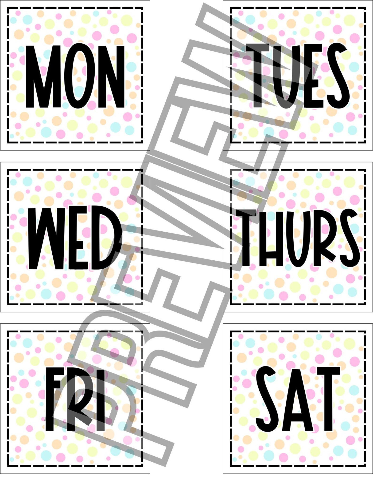 Class Calendar Tropical Bright Vibrant Classroom Decor Printables ...