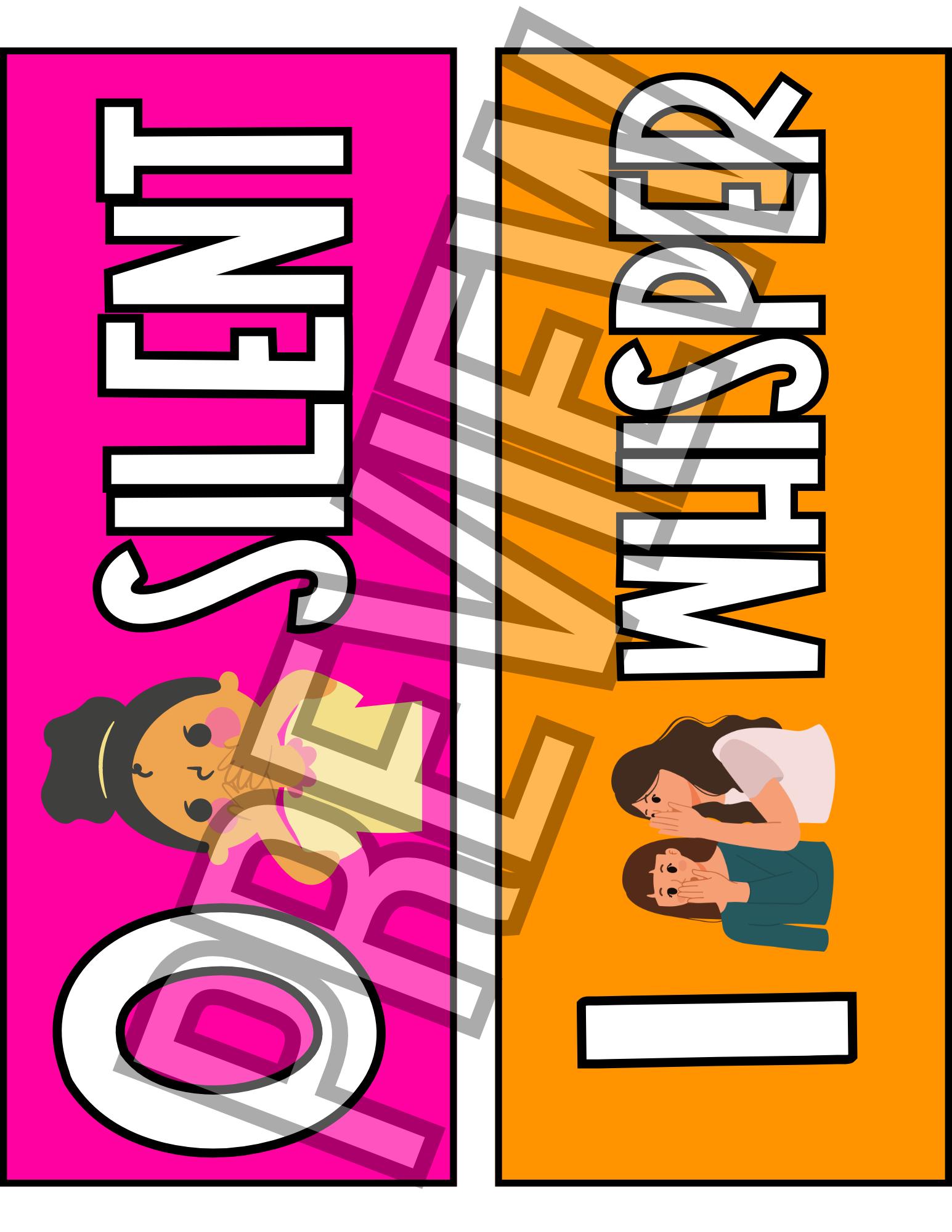 Voice Levels Display Tropical Bright Vibrant Classroom Decor Printables ...