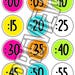 Clock Labels Tropical Bright Vibrant Classroom Decor Printables Teacher ...