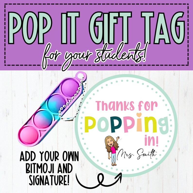 Meet the Teacher Gift Tags BUNDLE | THREE Gift Tags | Open House ...