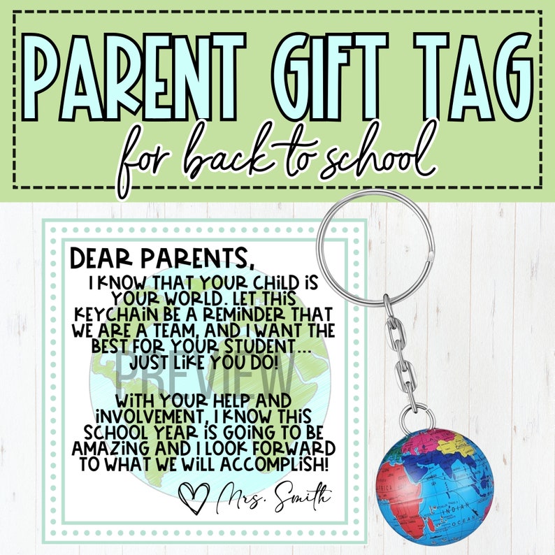 Meet the Teacher Gift Tags BUNDLE THREE Gift Tags Open House ...