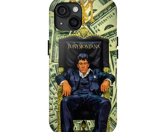 Tony Montana scarface Phone Case for iPhone 14, Xr, 11 Pro, 12, 13, Xs ...