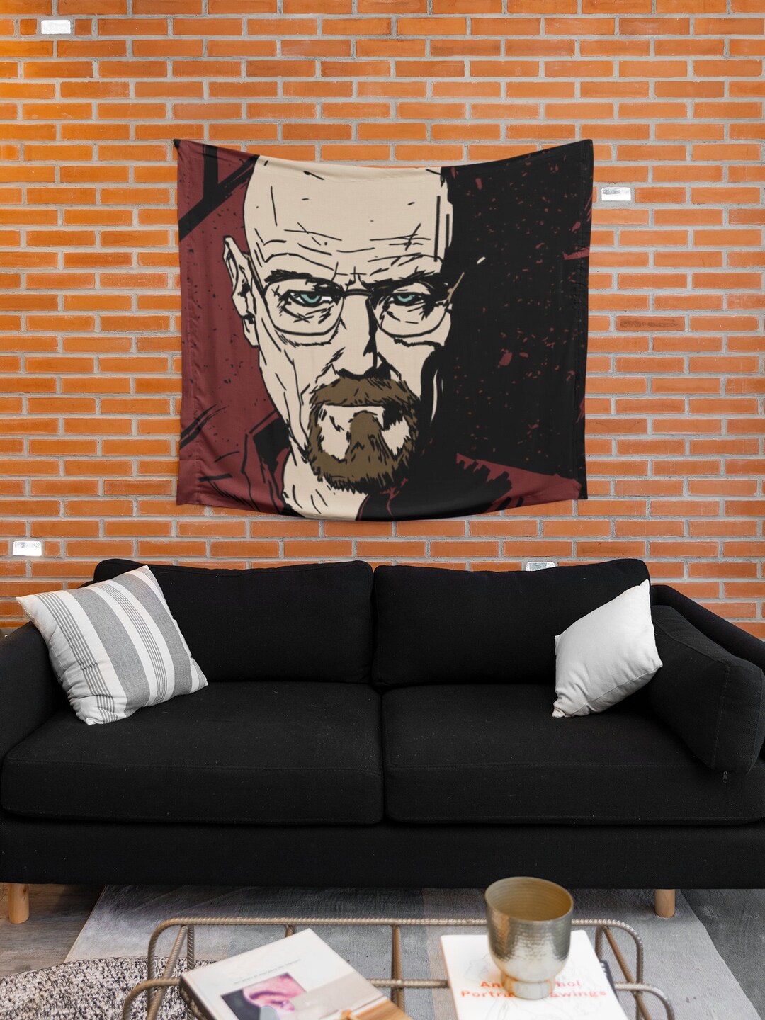 Breaking Bad Walter White Design Tapestry - Etsy