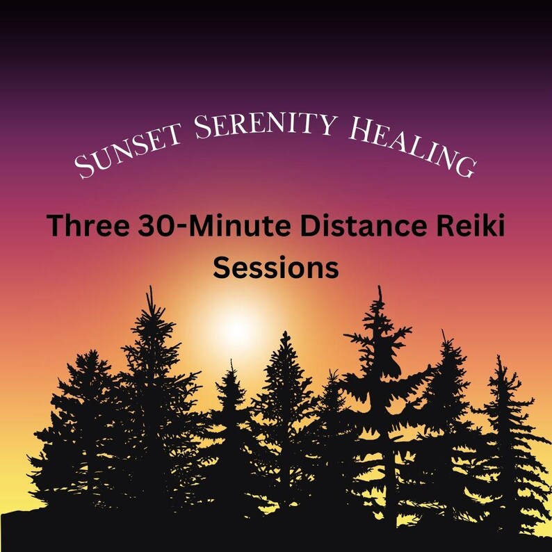 Three 30 Minute Distance Reiki Healing Sessions - Etsy