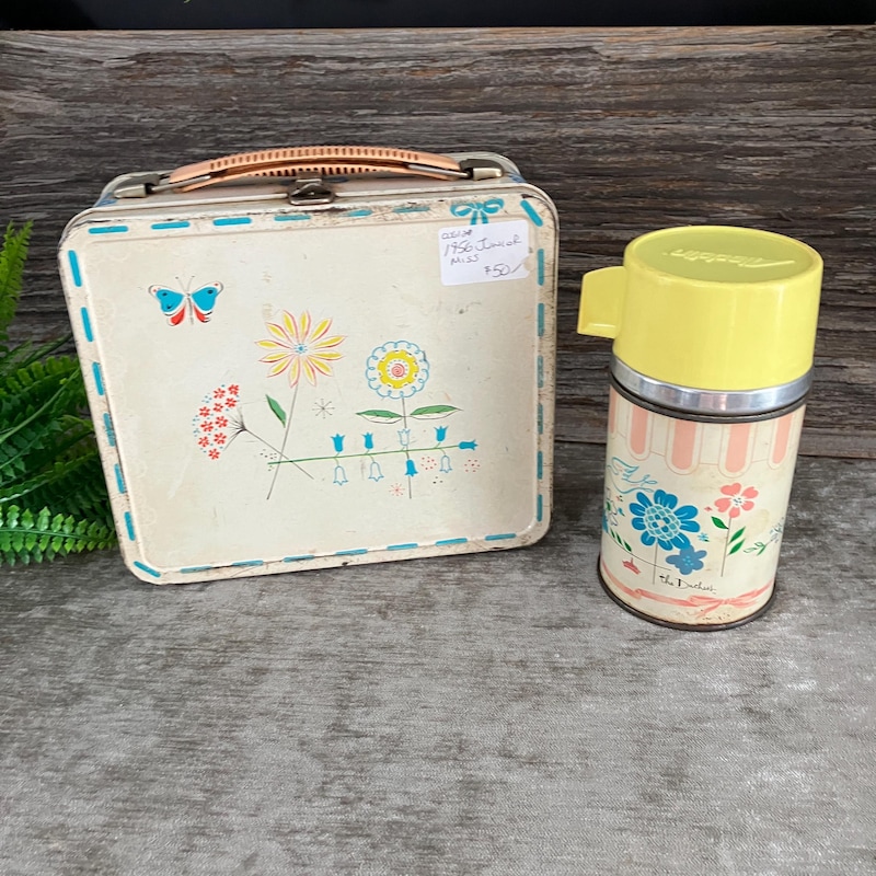 1950s Lunch Box - Etsy