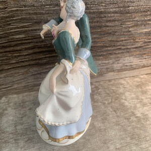 Antique Royal Dux Bohemia Figurine Lady and Gentleman Dancing #3802 Czechoslovakia. Victorian ...
