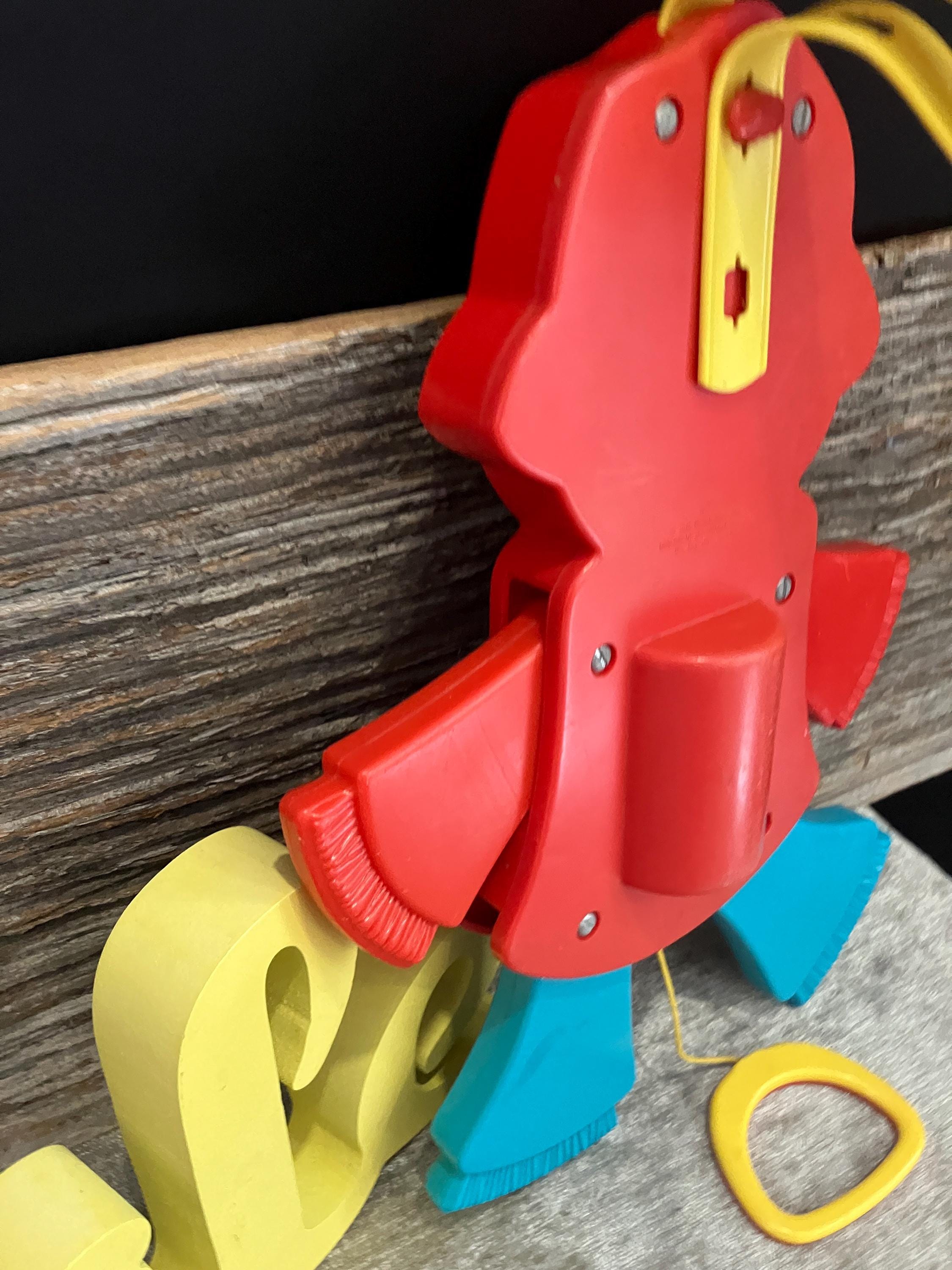 Vintage 1978 Fisher Price Scarecrow Jumping Jack Toy - Etsy