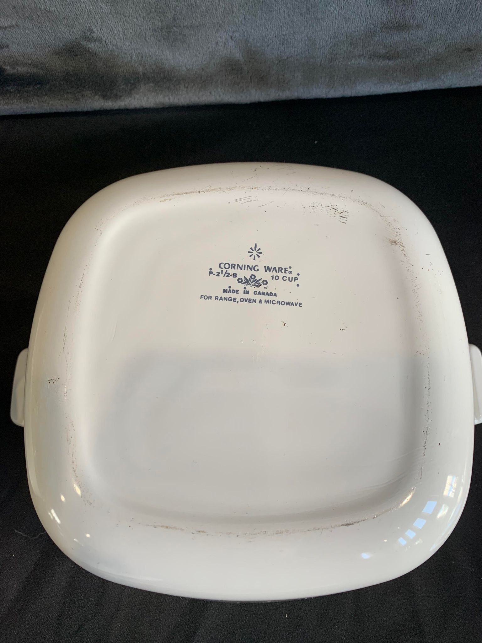 Vintage Corning Ware Baking Dish Set: Blue Cornflower, Glass Lids - Etsy
