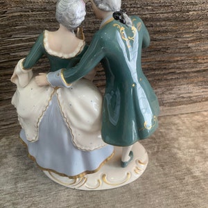 Antique Royal Dux Bohemia Figurine Lady and Gentleman Dancing #3802 Czechoslovakia. Victorian ...