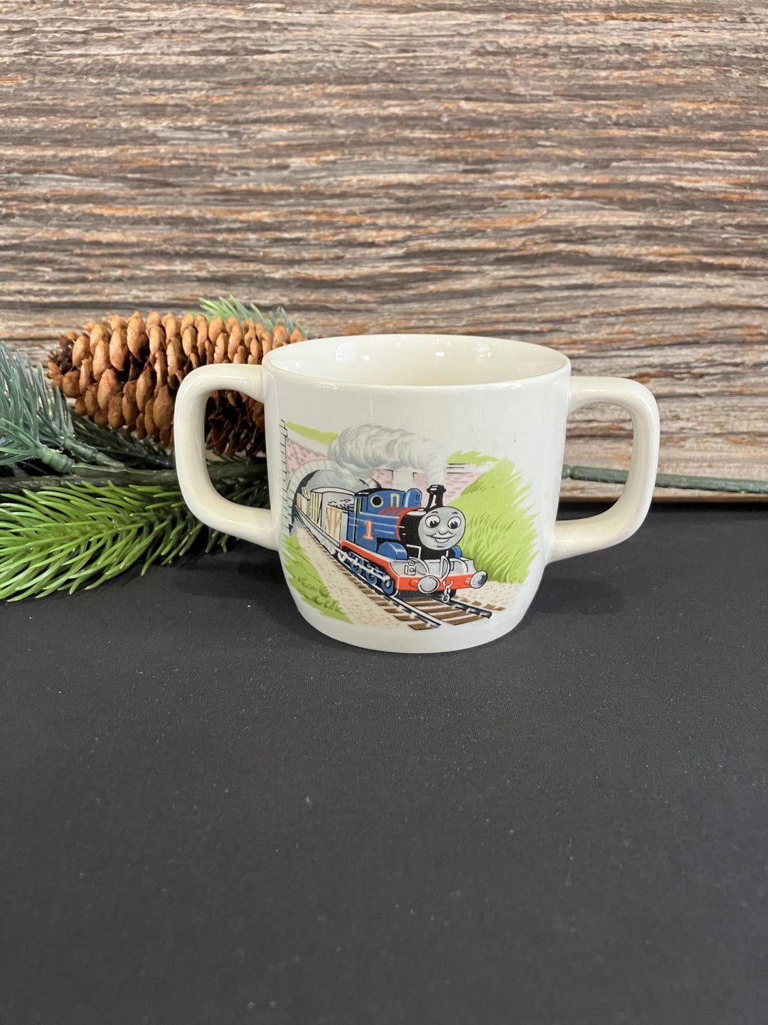 Thomas the Little Engine That Could Small Collectable Child’s Cup, 1984 ...
