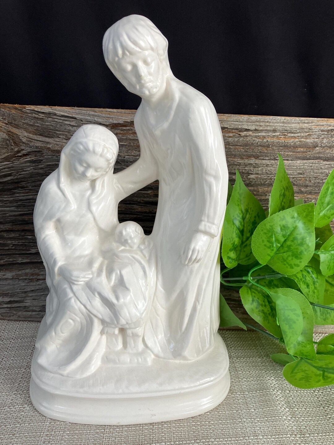 Ceramic Bisque Nativity Holy Family Christmas Ready to Paint. 11.5 ...