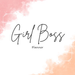 Girl Boss Planner - Etsy