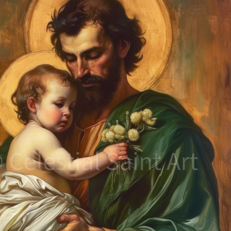 St. Joseph Print - Etsy