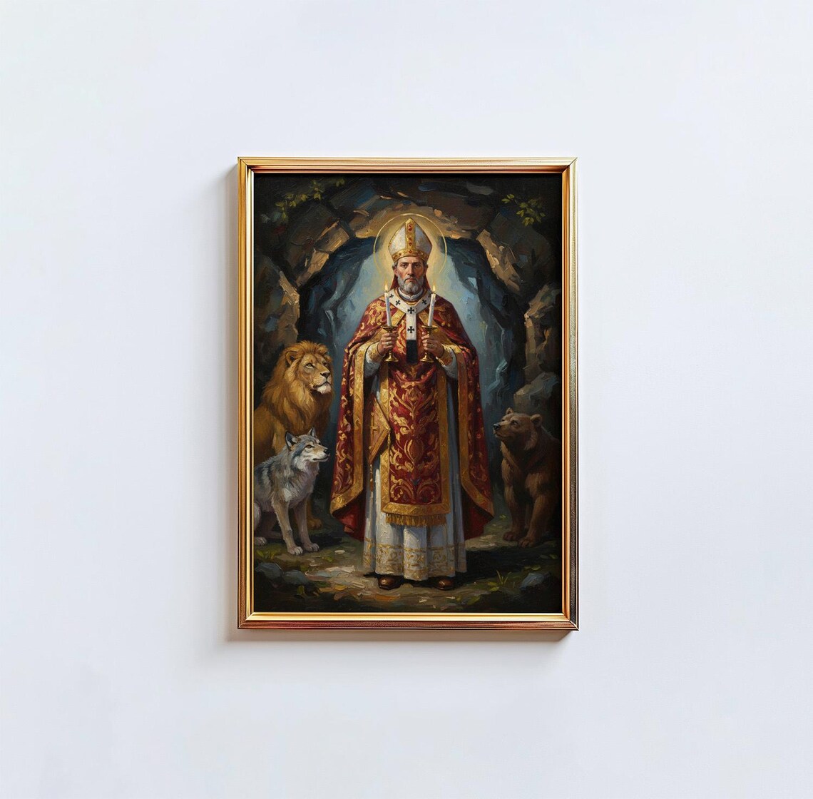 St. Blaise - Digital Print | High Resolution | Instant Access | Easy ...