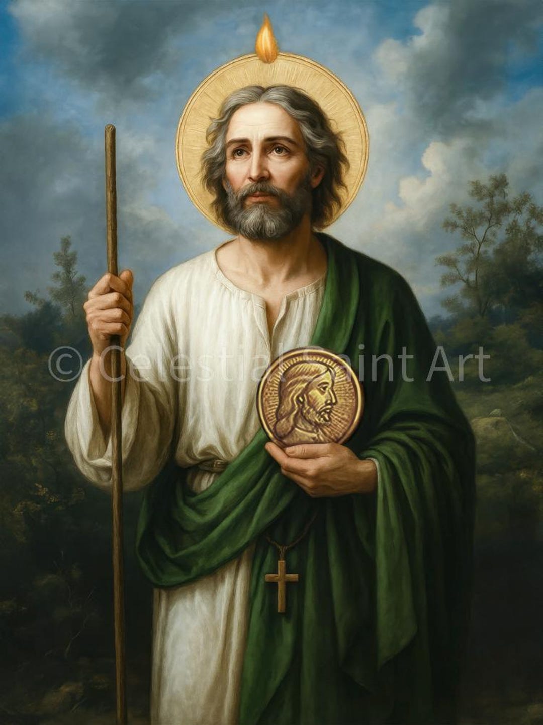 St. Jude Thaddeus - Digital Print | High Resolution | Instant Access ...