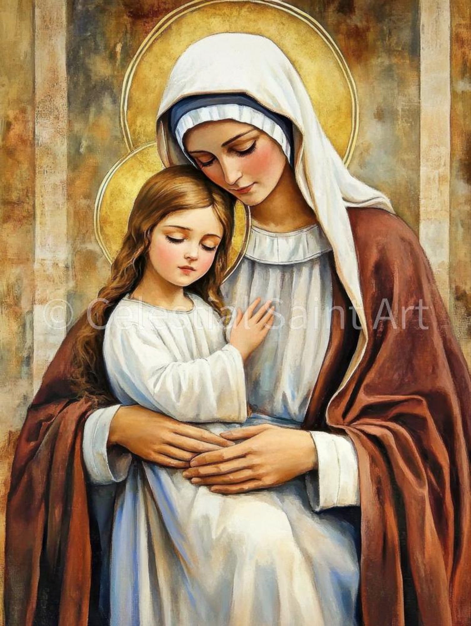 St. Anne - Digital Print - Etsy