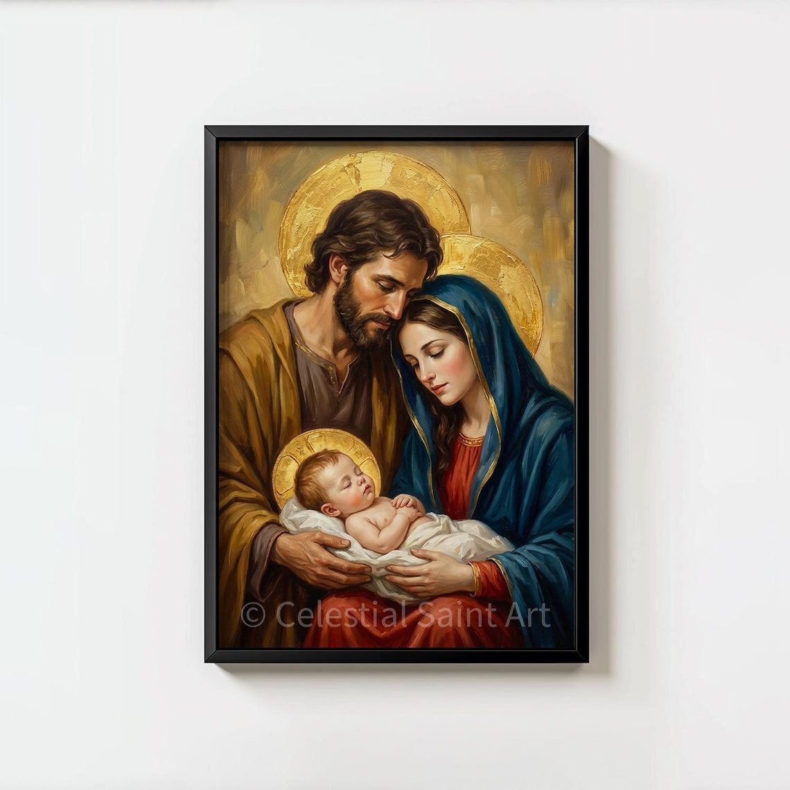 Holy Family - Digital Print - Etsy
