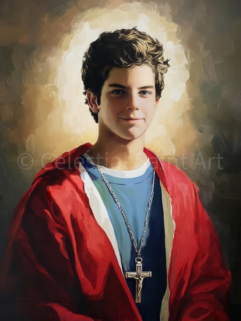 Blessed Carlo Acutis Digital Print - Etsy